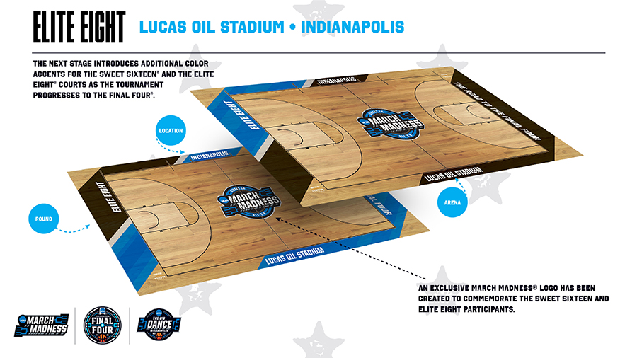NCAA Reveals Court Designs For Men’s Basketball Tournament ...