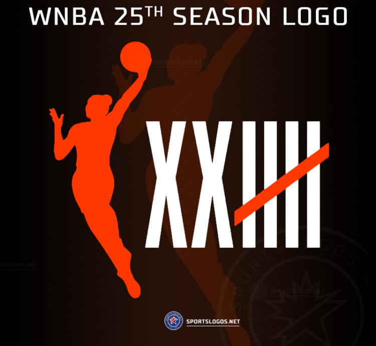 WNBA Celebrates 25 Seasons in 2021. Count It. – SportsLogos.Net News