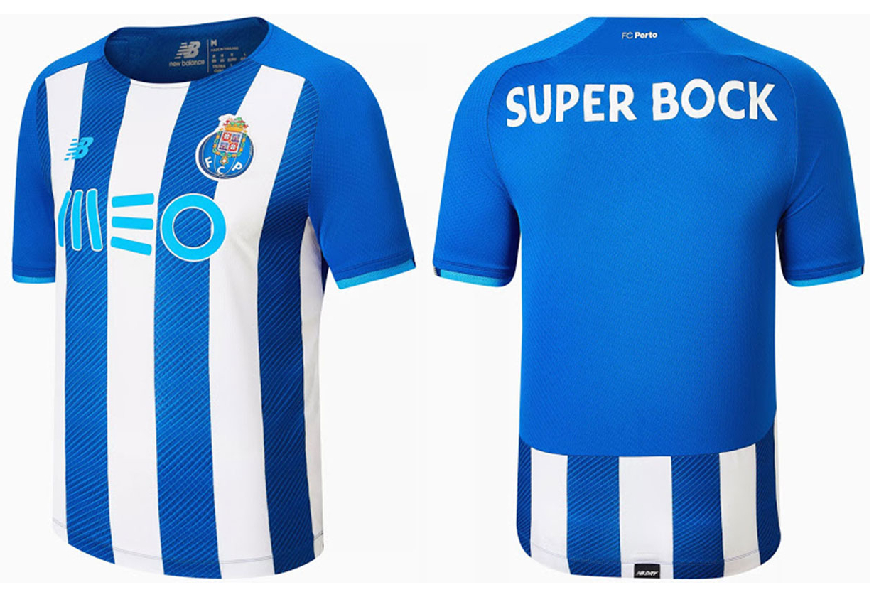 FC Porto Put a New Slant on Their Traditional Home Kit for 2021-22 ...