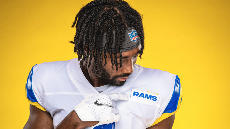 Los Angeles Rams Unveil White Modern Throwback Uniforms – SportsLogos ...