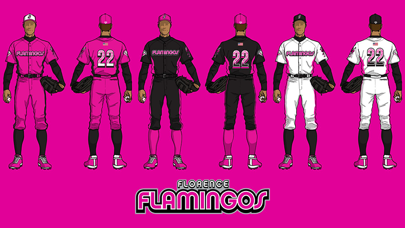 Coastal Plain League’s RedWolves rebrand as Florence Flamingos ...