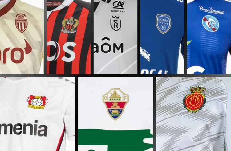 Five French Clubs Highlight Recent European Football Kit Unveilings ...