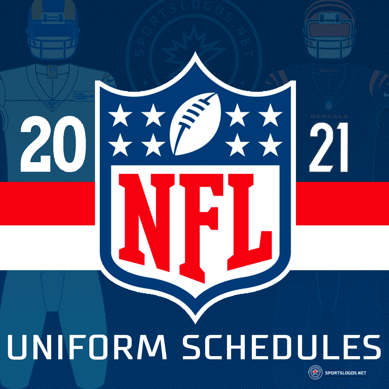 2021 NFL Team Uniform Schedules