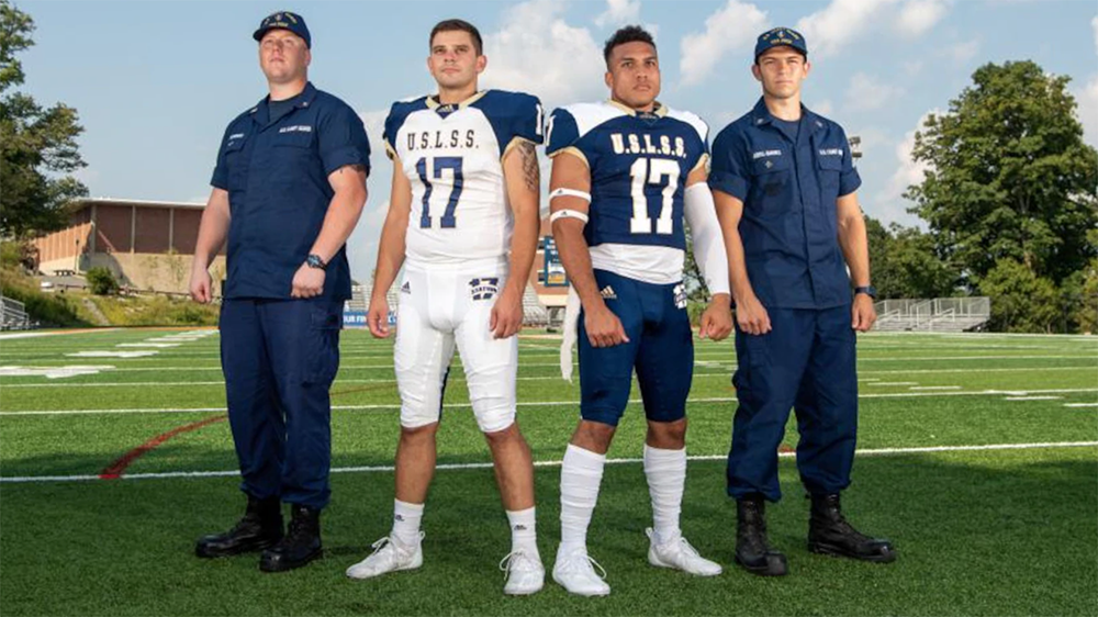 Coast Guard Academy Unveils Station 17 Alternate Football Uniforms ...