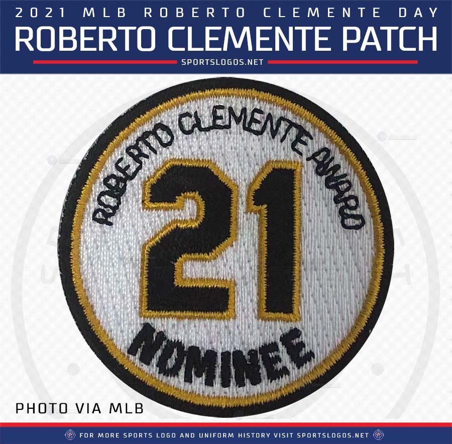 Baseball Celebrates Clemente with “21” Patches; Pirates and Award ...