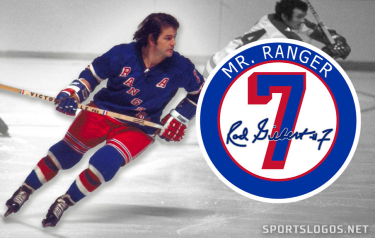 New York Rangers Add a Memorial Patch for Rod Gilbert – SportsLogos.Net ...