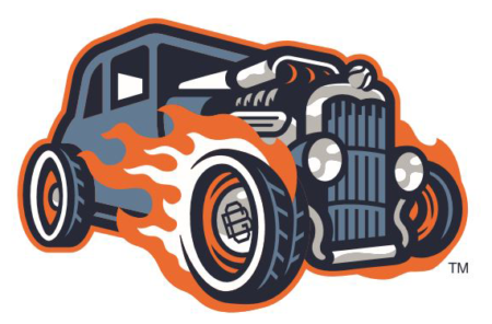 Updated Bowling Green Hot Rods identity evokes classic car, Rays ...