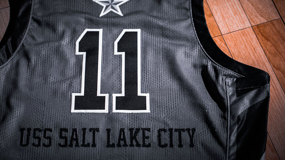 Utah Utes To Wear U.S.S. Salt Lake City-Inspired Basketball Uniforms ...