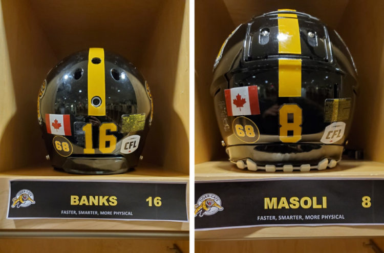 CFL’s Hamilton Tiger-Cats Honour Angelo Mosca with Helmet Decal ...