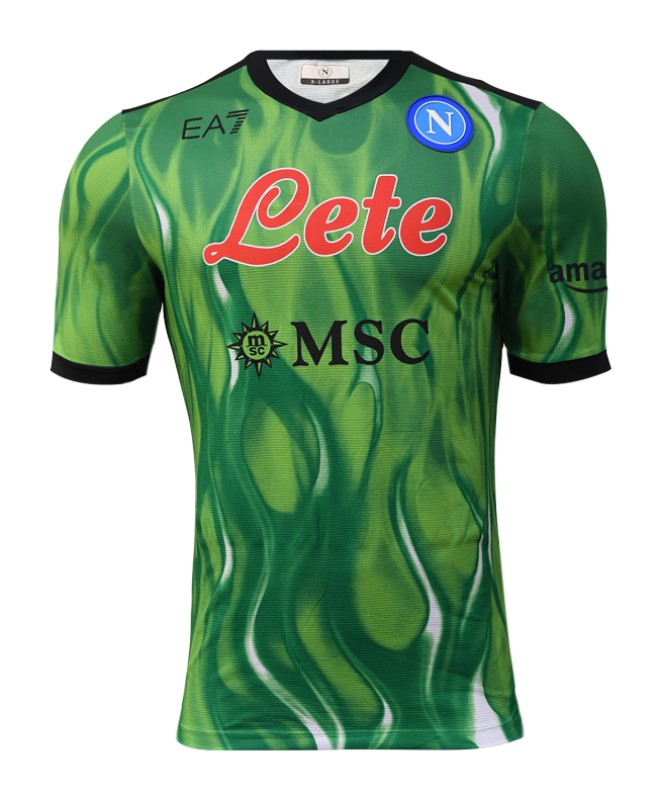 Napoli Fire Up New ‘Flames Kit’ — Club’s 10th Outfield Kit This Season ...