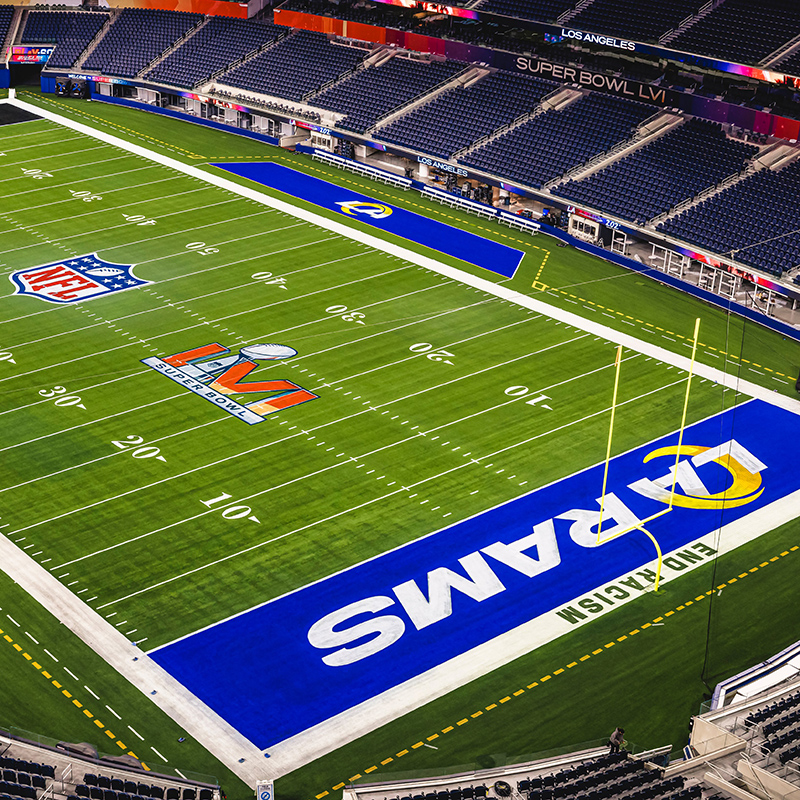 Field Design Revealed For Super Bowl LVI Between Cincinnati Bengals And ...