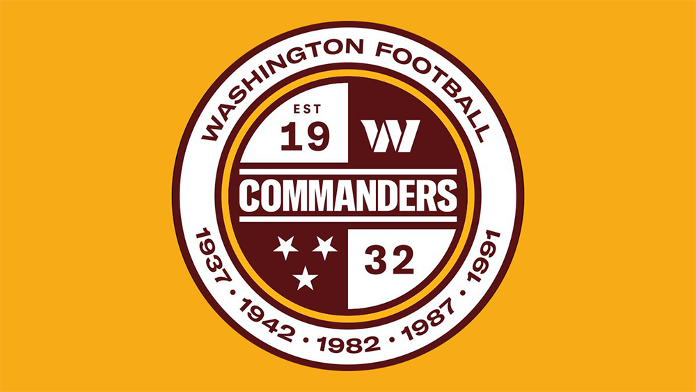 Washington Commanders Update Secondary Logo To Reflect Super Bowl ...