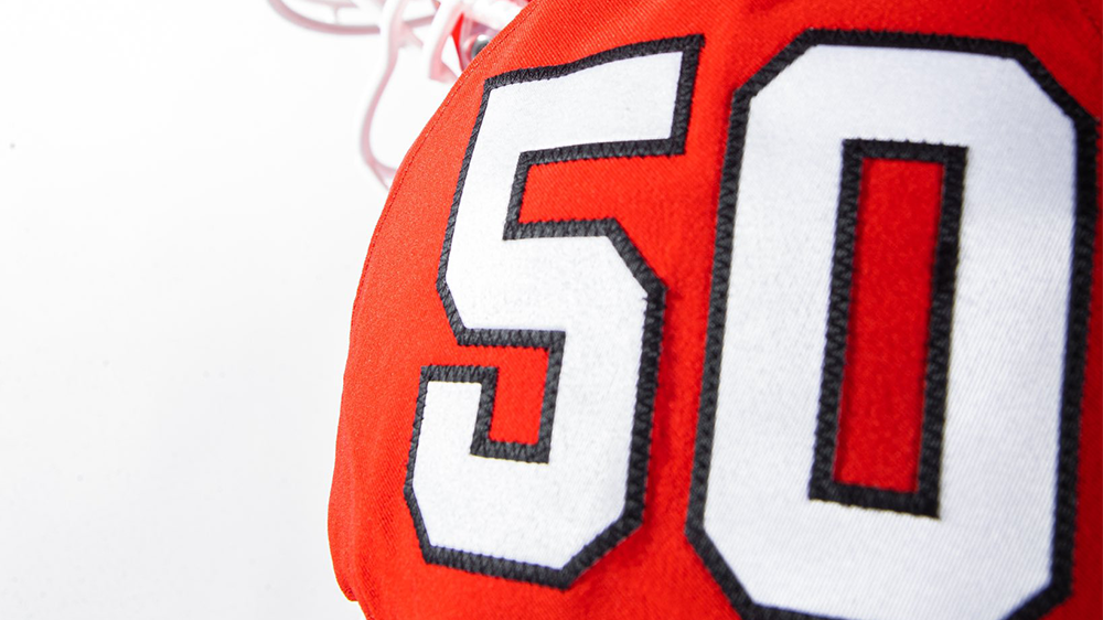 Georgia Bulldogs Return To Block Number Font On Football Uniforms ...