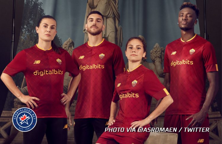 AS Roma Unveils New Home Kit for 2022-23 Season – SportsLogos.Net News