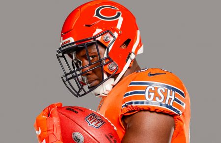 Chicago Bears Introduce New Orange Helmet, Will Wear Twice in 2022 ...