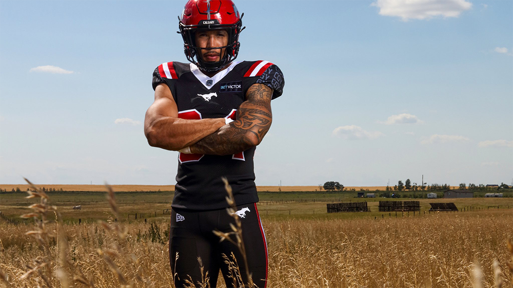 Calgary Stampeders Reveal New Black Alternate Uniform – SportsLogos.Net ...