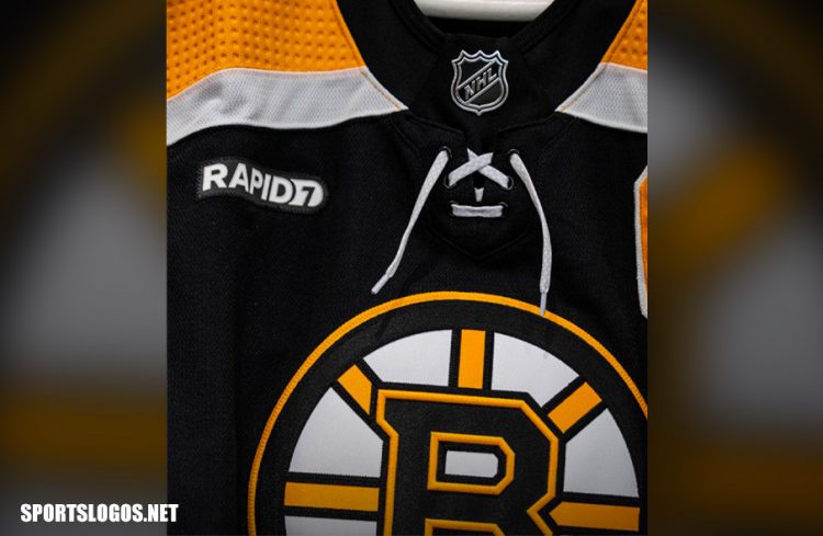 Boston Bruins Wearing Rapid7 Advertisement on Jerseys Starting in 2022 ...