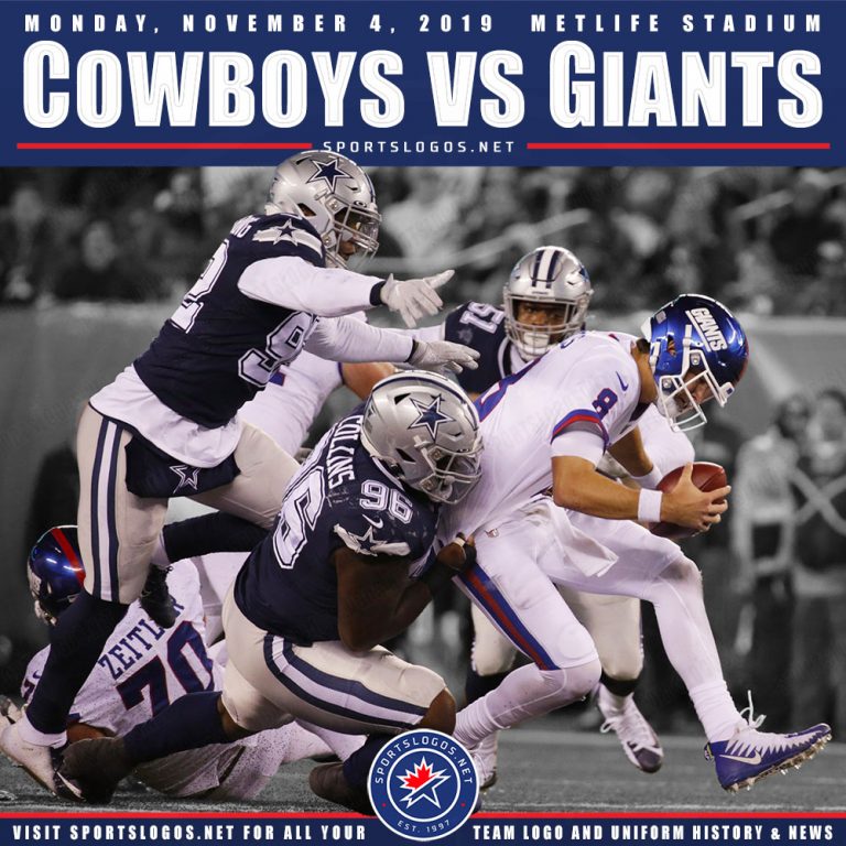 Giants To Wear Color Rush Uniforms Against Cowboys On Monday Night Football – SportsLogos.Net News