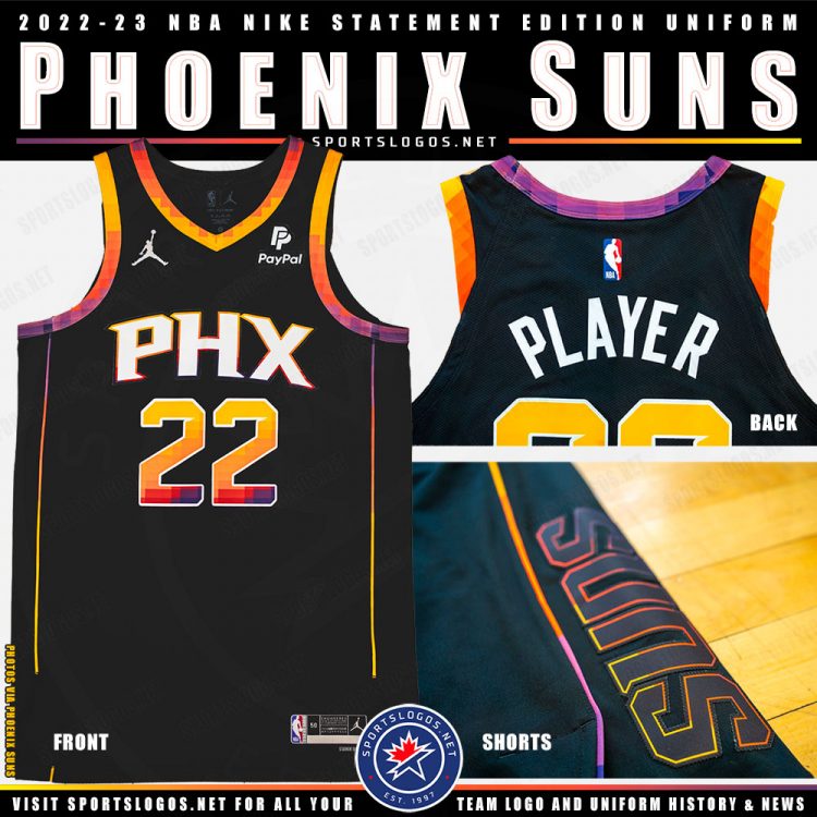 Phoenix Suns Bring Back Black “PHX” Uniforms for 2022-23 – SportsLogos.Net News
