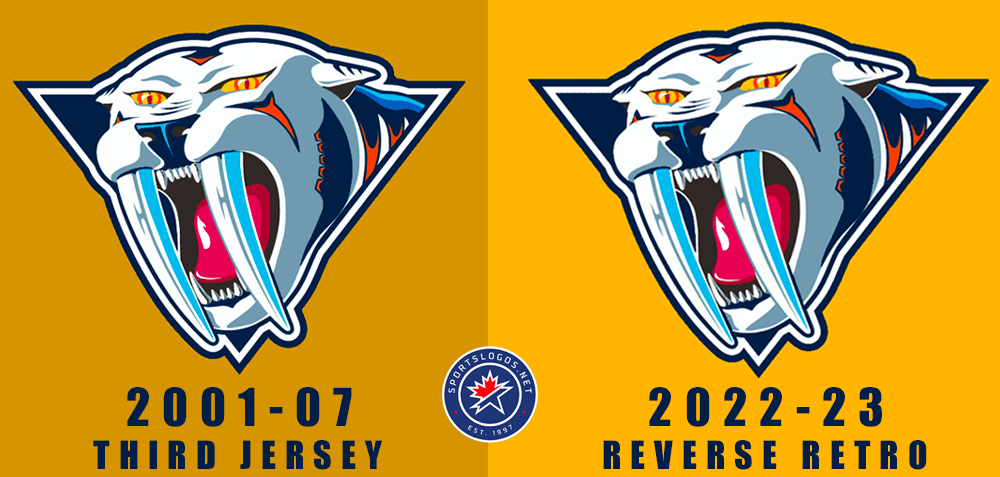 The design is a modern re-colouring of the Predators’ mustard third ...