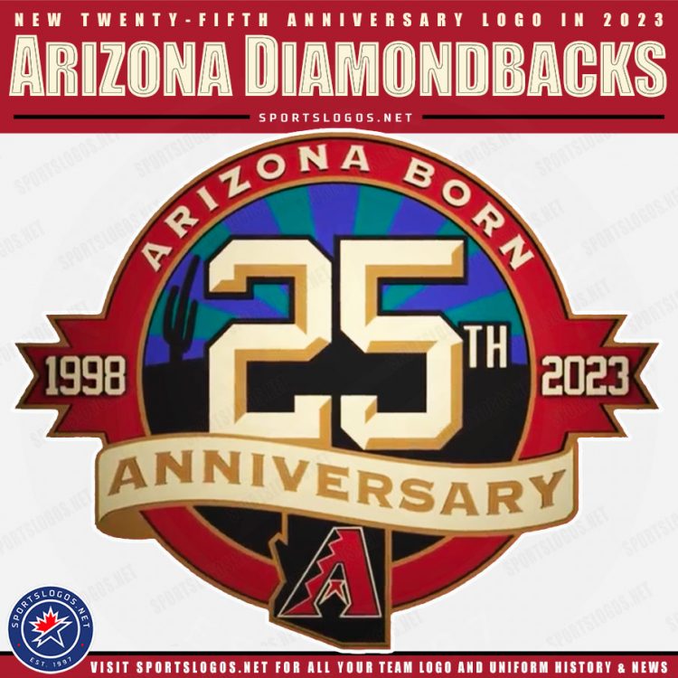 Arizona Born: Dbacks Celebrate 25th Anniversary with Commemorative Logo ...