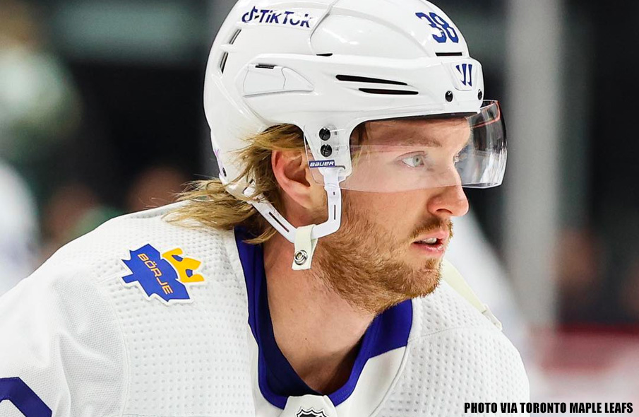 Maple Leafs Add Crowned Memorial Patch for “The King” Borje Salming ...