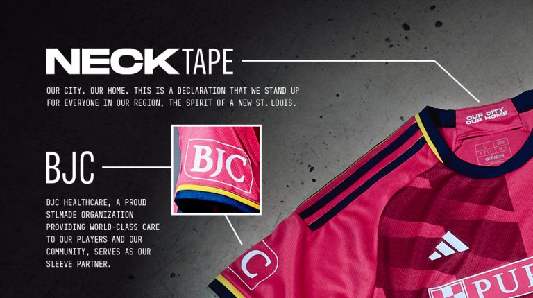 MLS Expansion Franchise St. Louis City SC Launches Inaugural Home Kits ...