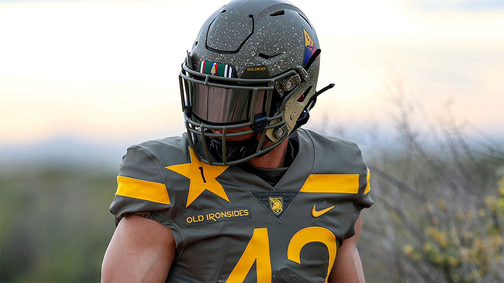 Army Unveils World War II Tank-Inspired Uniforms For Navy Game ...