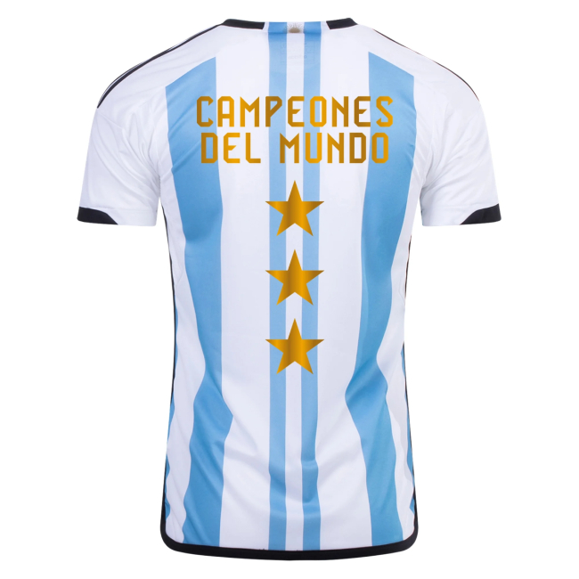 Argentine FA Unveils New 3-Star Crest After Beating France in World Cup ...