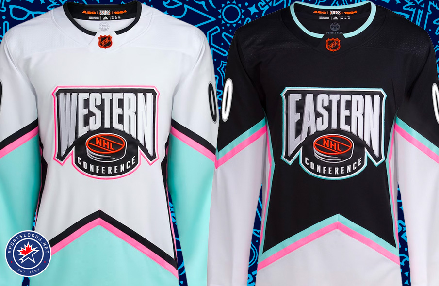 2023 NHL All-Star Game Uniforms Unveiled: Reverse Retro, Miami Vice Style – SportsLogos.Net News