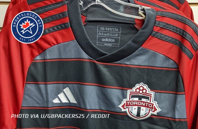 Leaked Pic of New Toronto FC Home Kit Shows Grey Hoops, Not Much Red ...