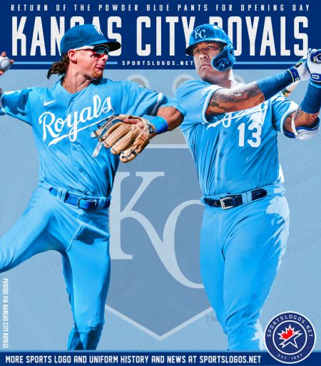 Kansas City Royals Will Go Full Powder Blue on Opening Day in 2023 ...