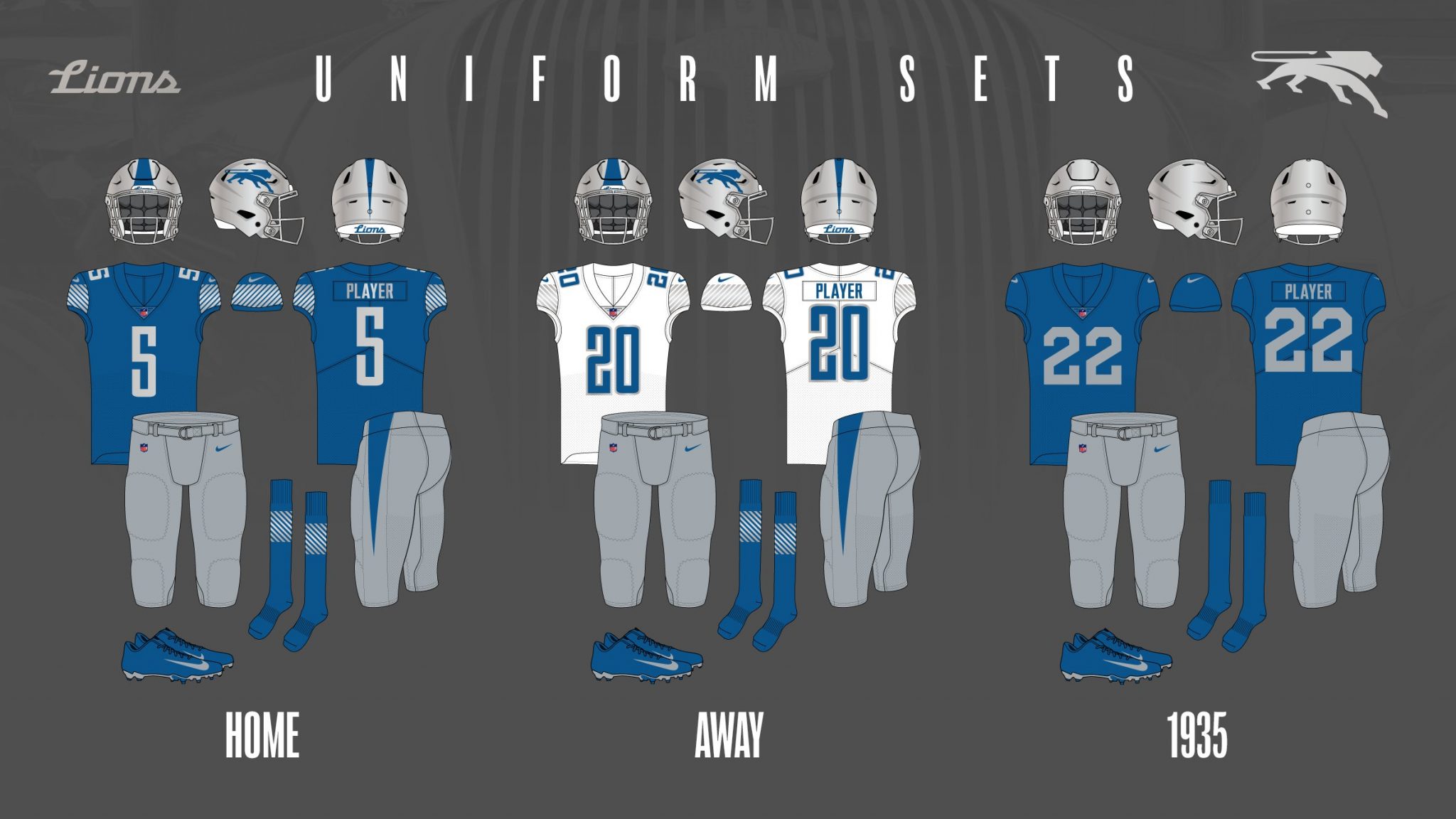 Detroit Lions Uniform Redesign Contest Results – SportsLogos.Net News