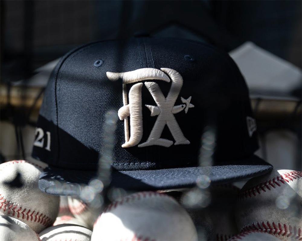 The Texas Rangers City Connect cap has a new gothic-style “TX” logo ...