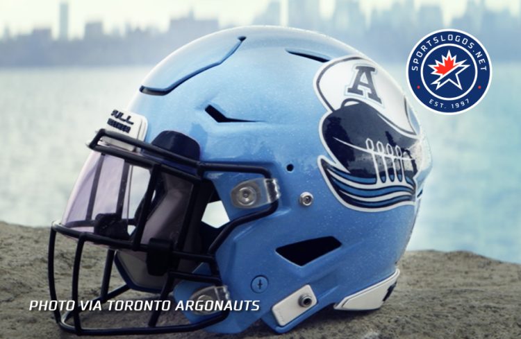 CFL’s Toronto Argonauts Unveil Light Blue Helmets; New Uniforms May ...