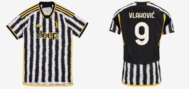 Juventus Takes ‘Zebras’ Nickname to a New Level With 2023-24 Home Kit ...
