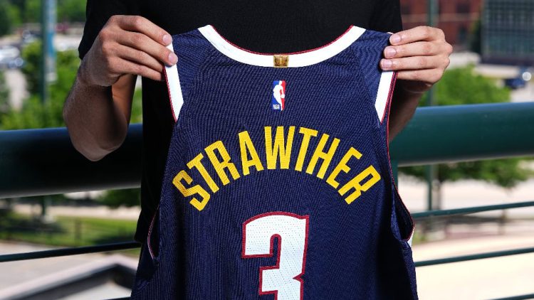 Denver Nuggets Add Gold NBA Championship Tab To Jerseys – SportsLogos ...