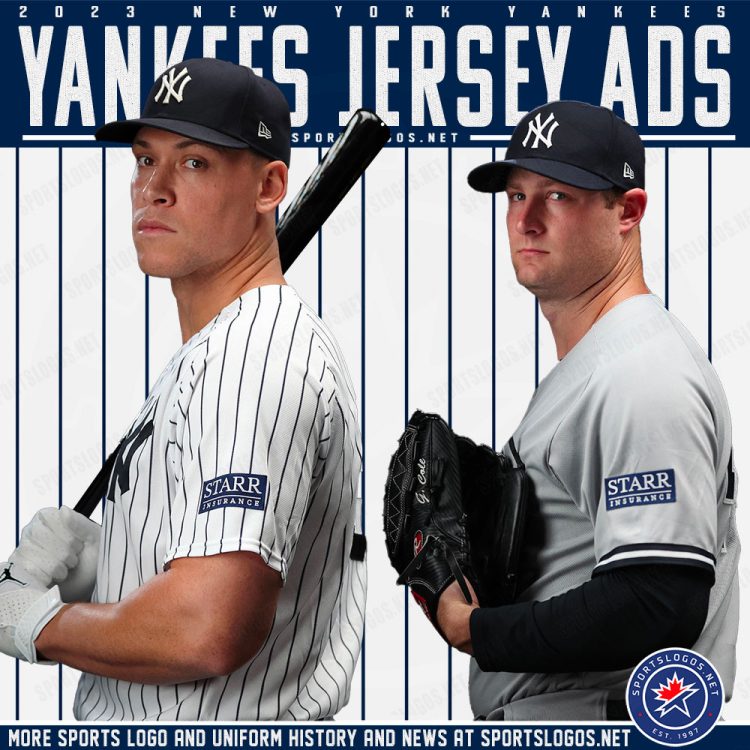 Advertisement Added to Iconic Yankees Pinstriped Jerseys – SportsLogos ...