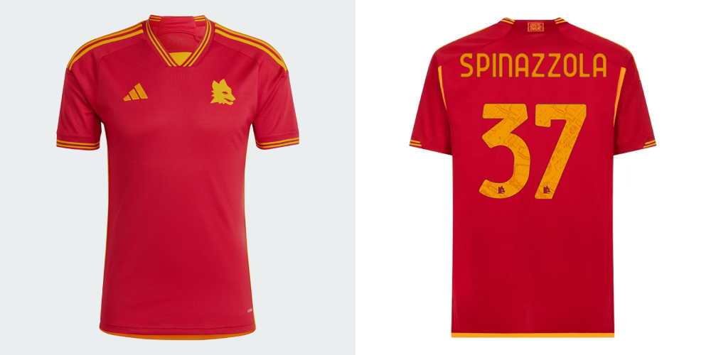 Past Meets Future in AS Roma’s 23-24 Home Kit – Plus More European ...