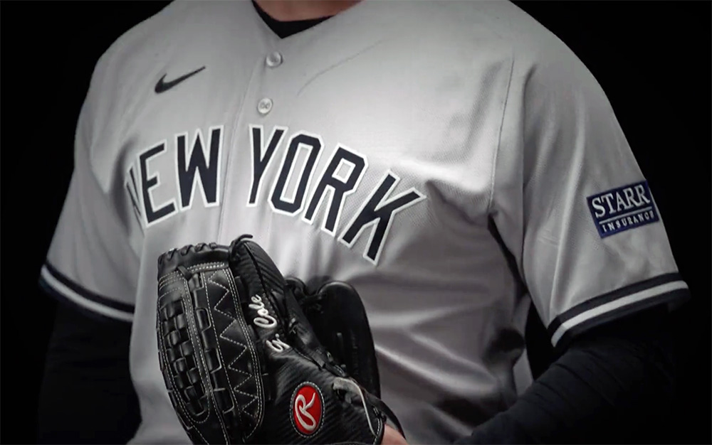 Advertisement Added to Iconic Yankees Pinstriped Jerseys – SportsLogos ...