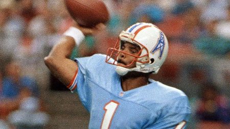 Tennessee Titans To Unveil Houston Oilers Throwback Uniforms On July 23 ...