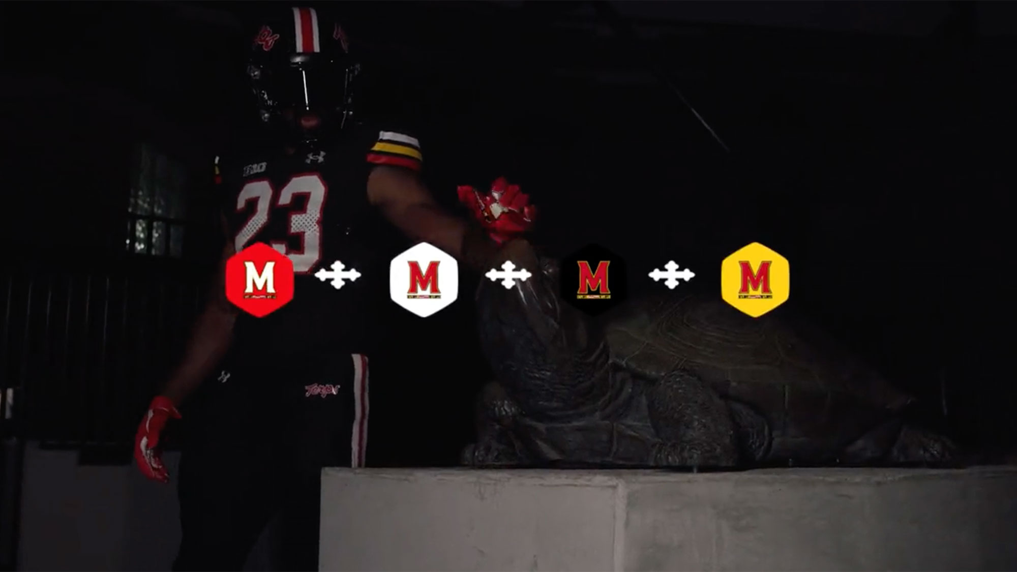 Maryland also hinted at the unveiling of a gold uniform at the end of ...