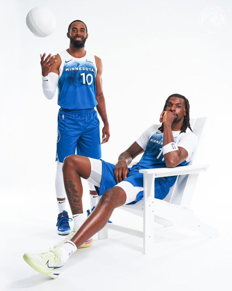 Minnesota Timberwolves Unveil Lake-Inspired City Edition Uniforms ...