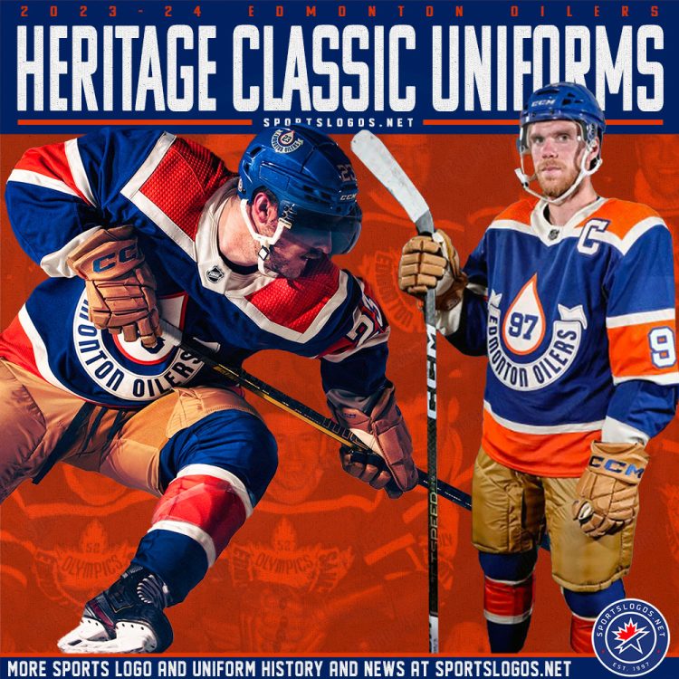 SHOP: 2023 Heritage Classic Oilers and Flames jerseys, caps, and more!