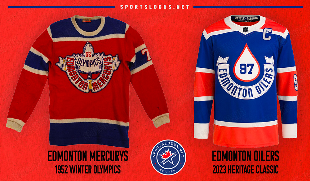 SHOP: 2023 Heritage Classic Oilers and Flames jerseys, caps, and more!