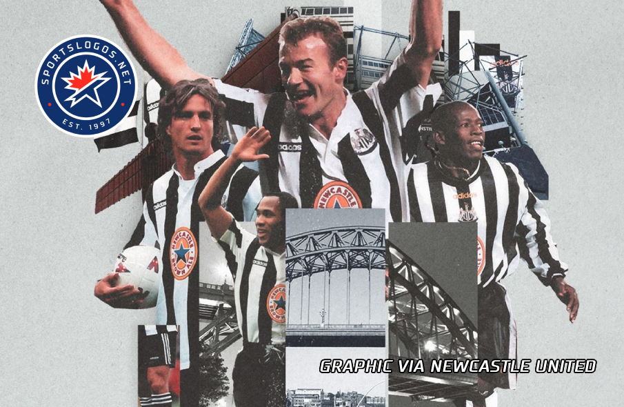 The iconic black-and-white stripes of Newcastle United are once again ...