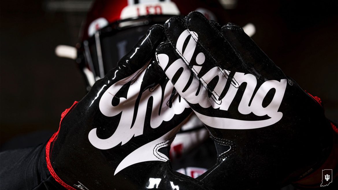 Indiana Hoosiers Unveil New Black Alternate Football Uniforms ...
