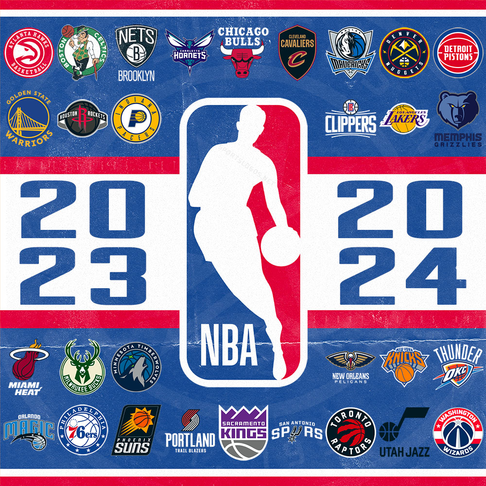 2023-24 NBA Team Logos