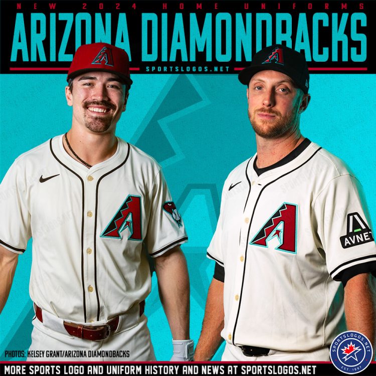 Diamondbacks Unveil Four New Uniforms for 2024, Exchange Sand for Teal ...