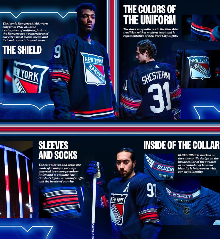 Graphic via New York Rangers